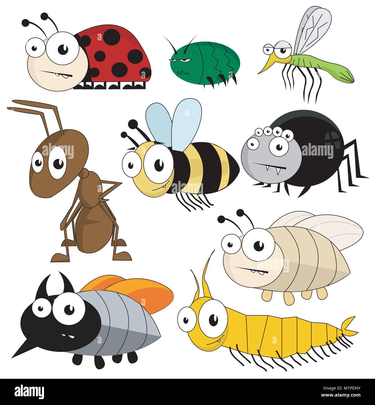 Cute insects hi-res stock photography and images - Alamy