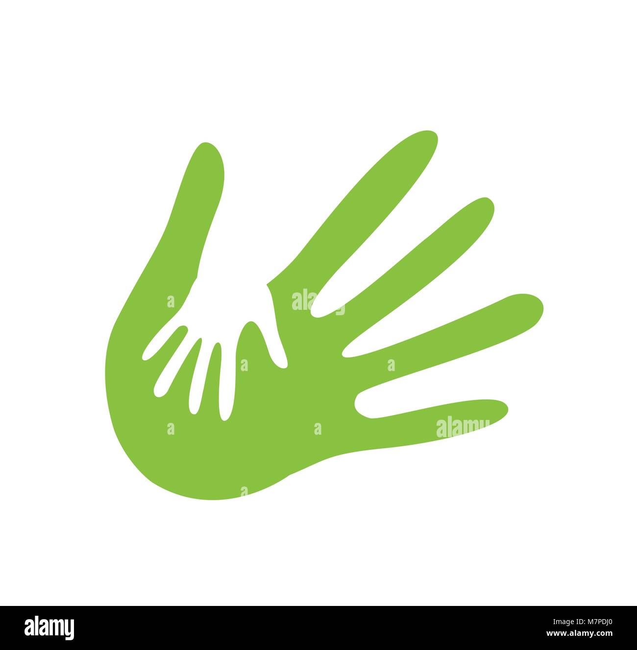 hand helping illustration Stock Vector Image & Art - Alamy