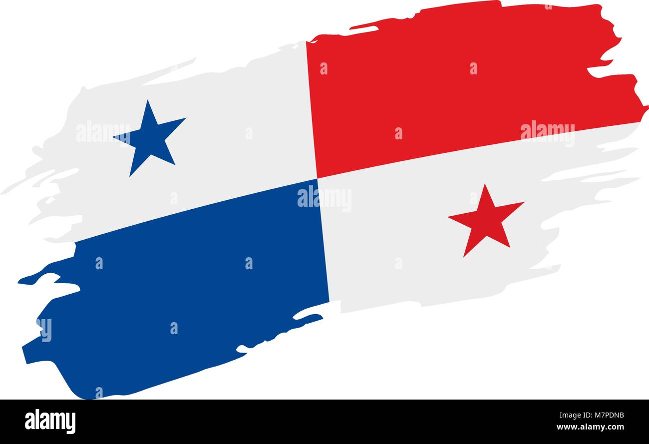 Panama flag, vector illustration Stock Vector Image & Art - Alamy