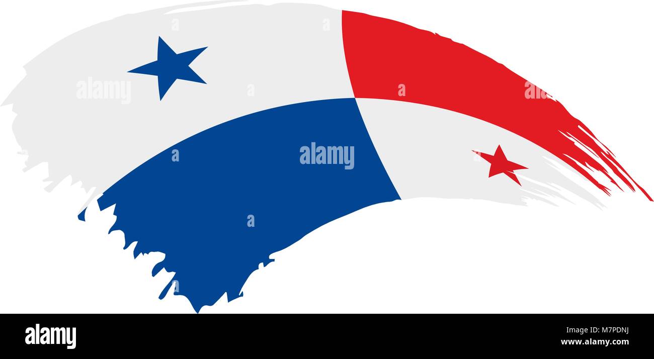 Panama flag, vector illustration Stock Vector Image & Art - Alamy