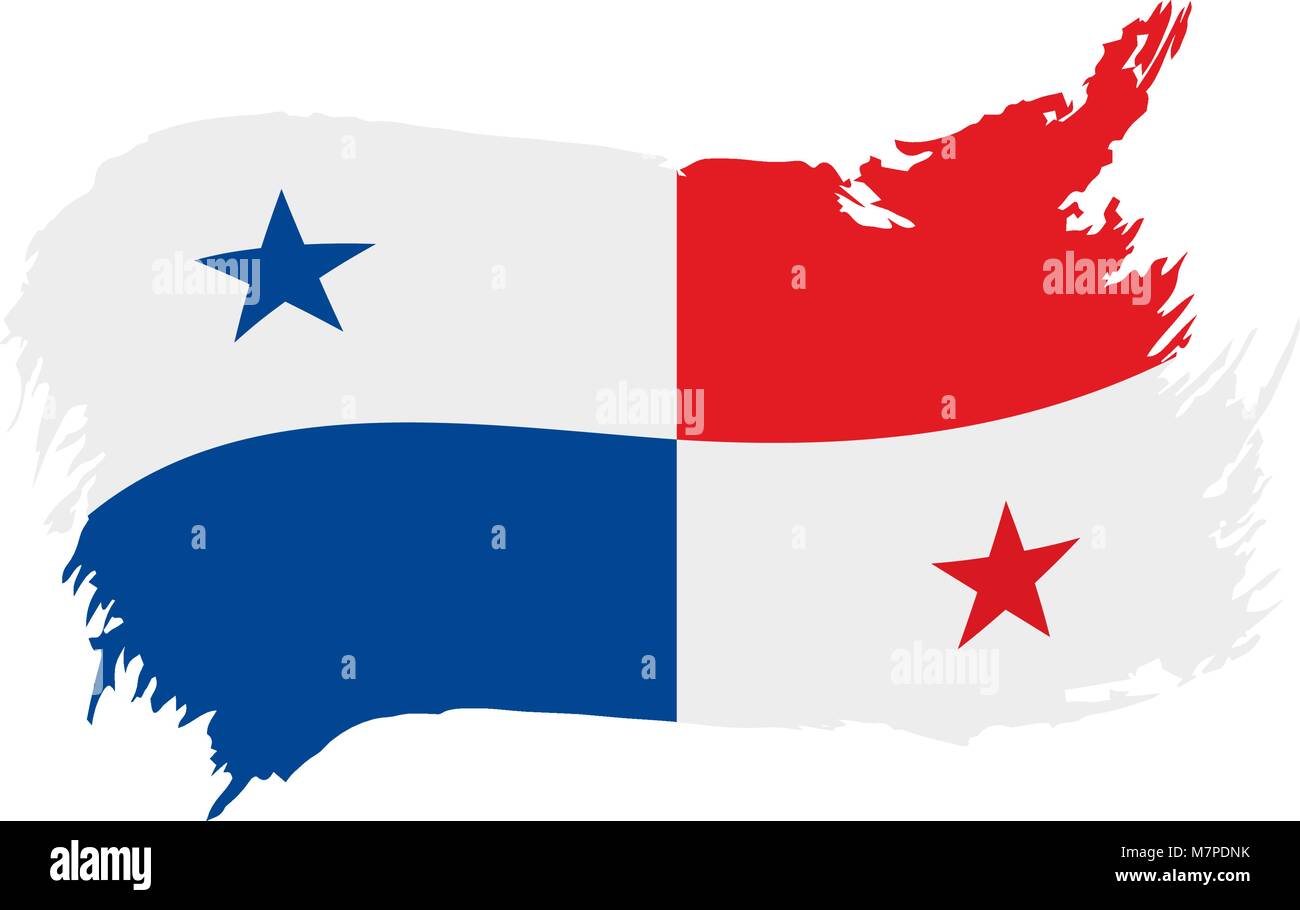 Panama flag, vector illustration Stock Vector Image & Art - Alamy