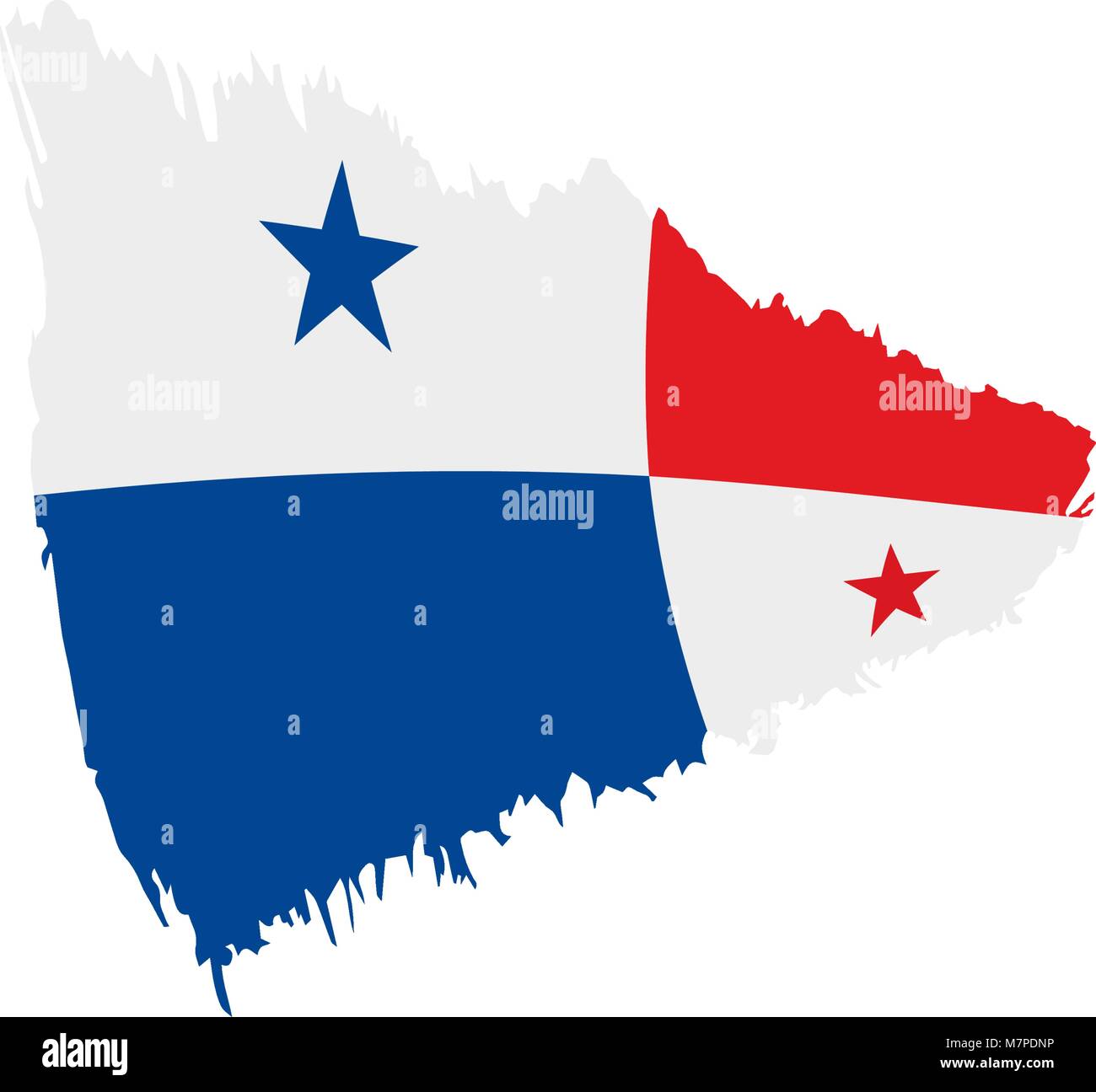 Panama flag, vector illustration Stock Vector Image & Art - Alamy