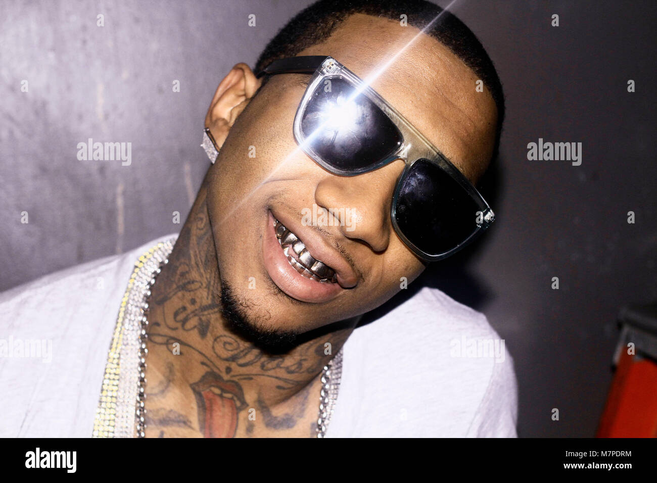 Lil B of The Pack portrait on November 4, 2010 in Los Angeles Stock ...