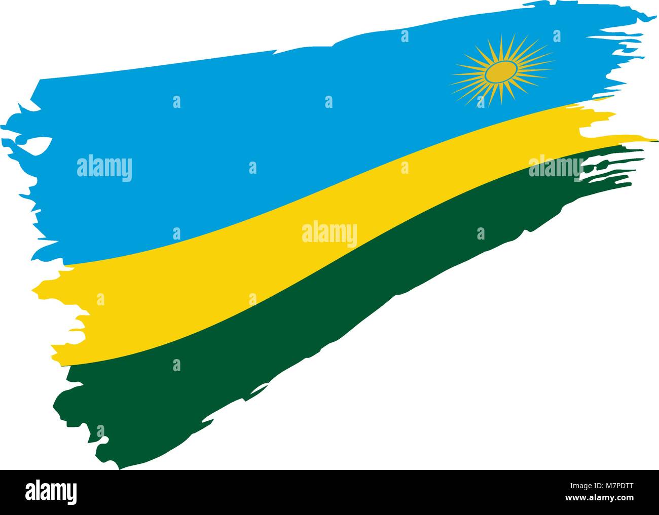 Rwanda flag, vector illustration Stock Vector Image & Art - Alamy