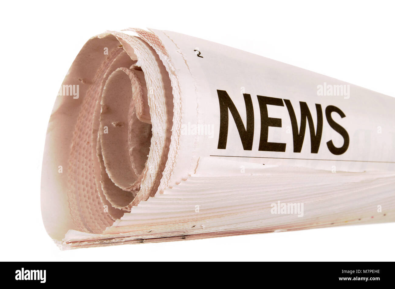 Rolled up newspapers hi-res stock photography and images - Alamy