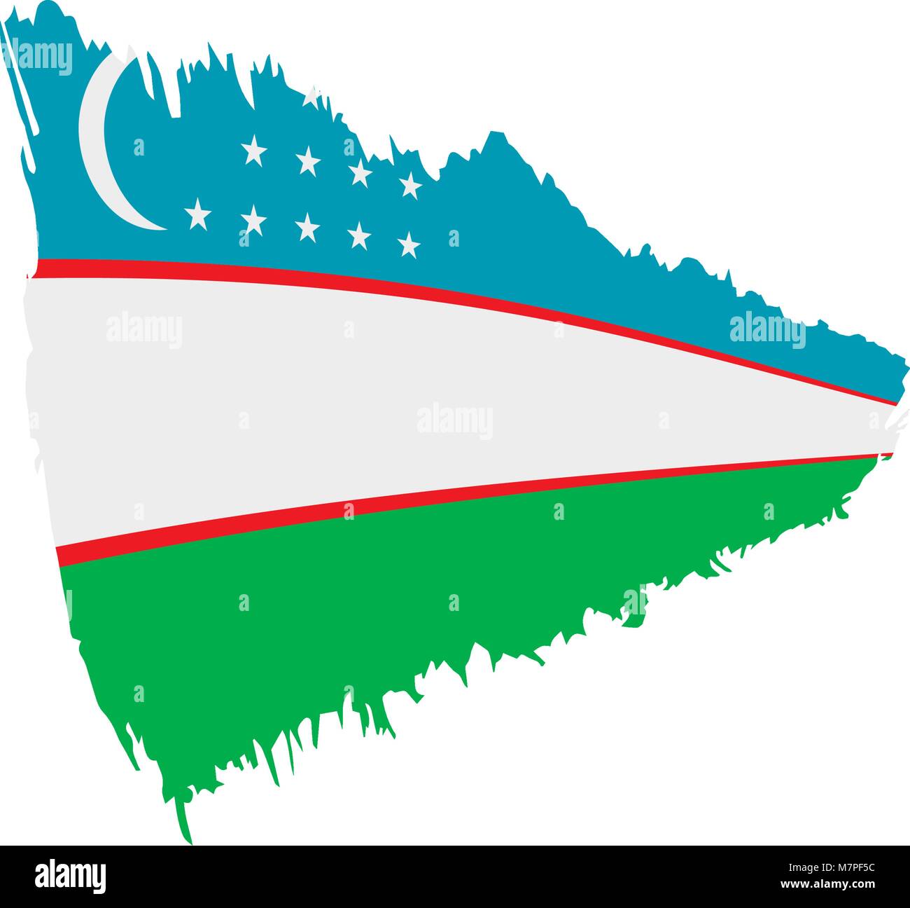 Uzbekistan flag, vector illustration Stock Vector Image & Art - Alamy