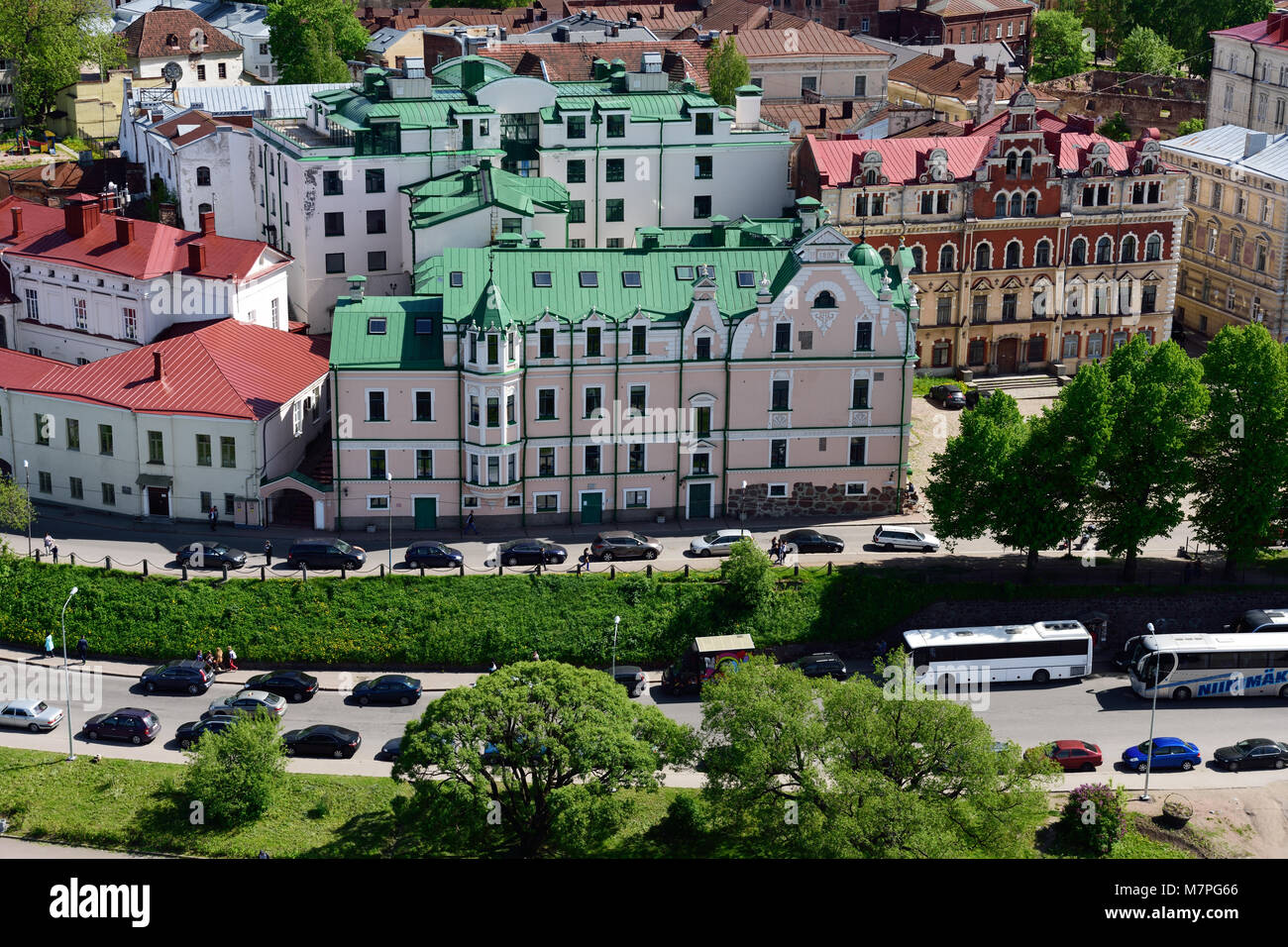 Vyborg aerial hi-res stock photography and images - Alamy