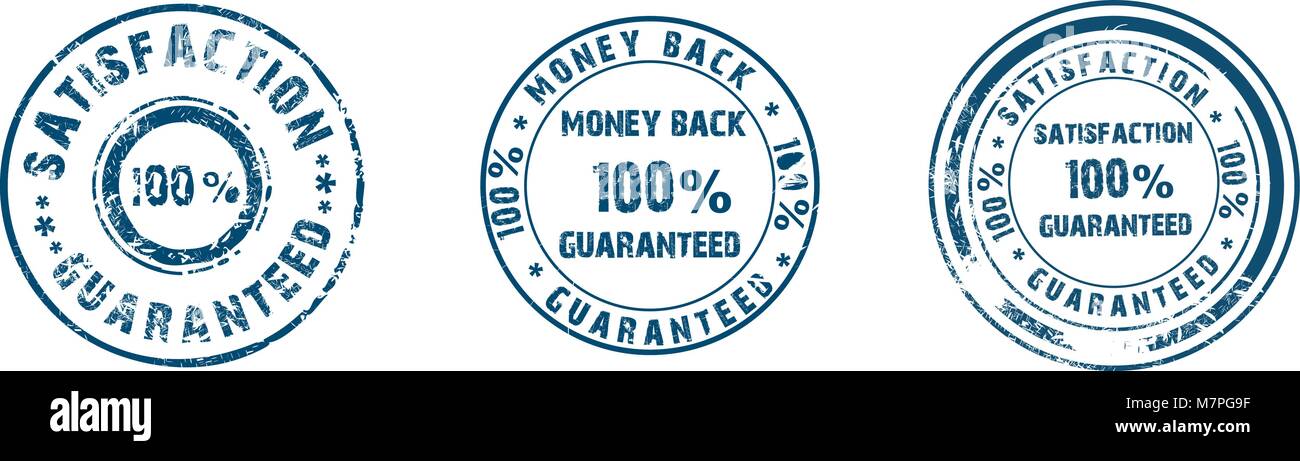 vintage round stamps blue. vector illustration Stock Vector Image & Art ...