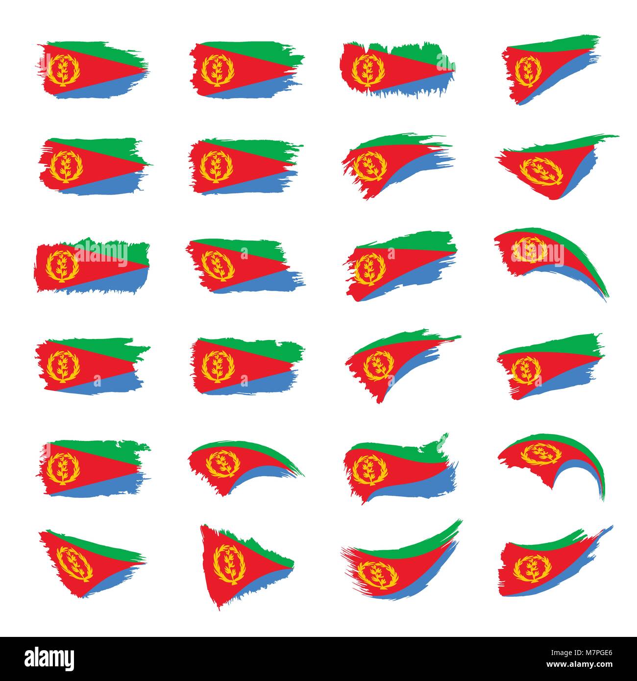 Eritrea flag, vector illustration Stock Vector Image & Art - Alamy