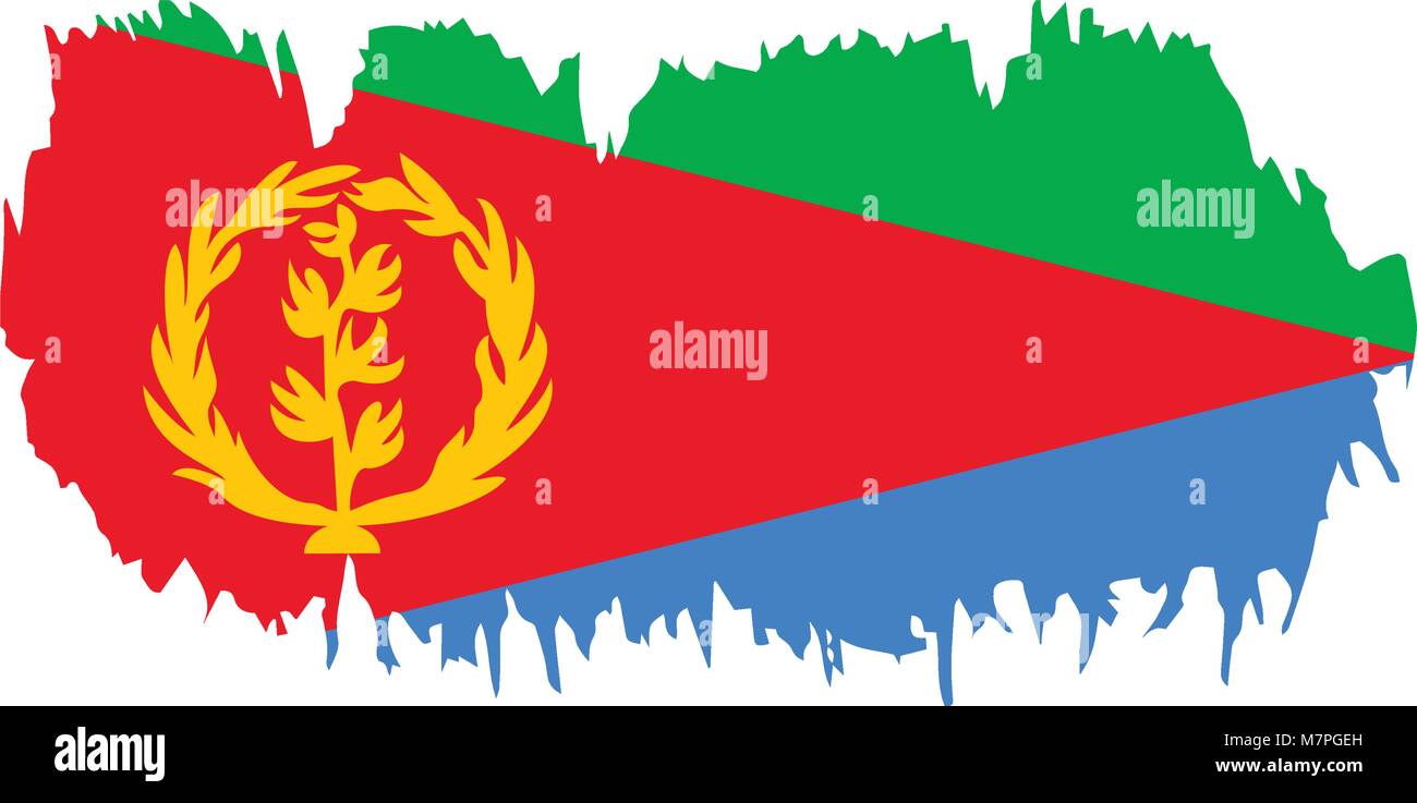 Eritrea flag, vector illustration Stock Vector Image & Art - Alamy