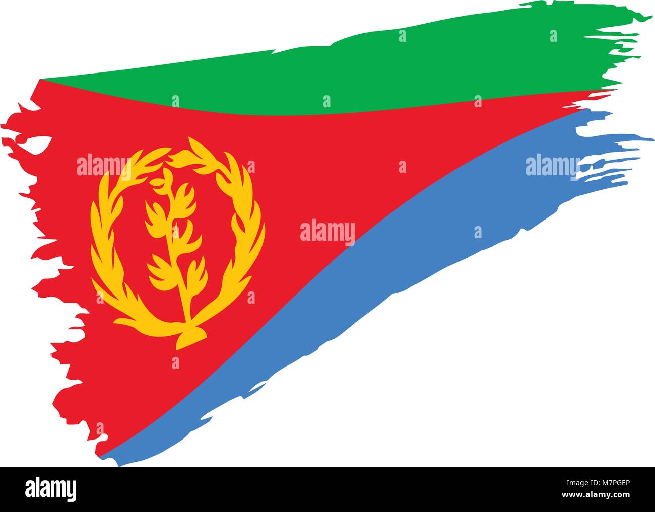 Eritrea flag, vector illustration Stock Vector Image & Art - Alamy