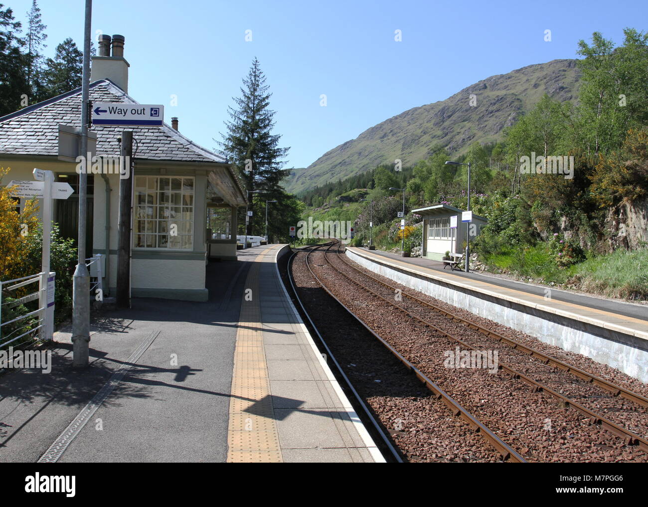Glenfinnan Railway Station Stock Photos & Glenfinnan Railway Station ...