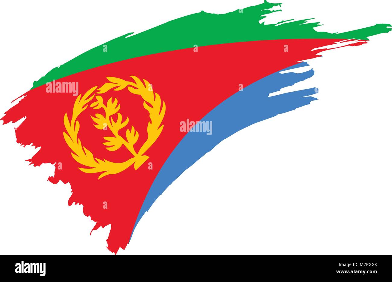 Eritrea flag, vector illustration Stock Vector Image & Art - Alamy