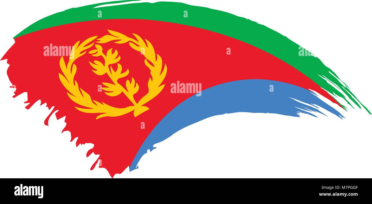 Eritrea flag, vector illustration Stock Vector Image & Art - Alamy