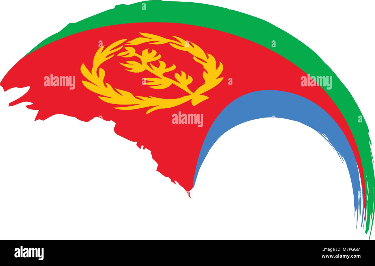 Eritrea flag, vector illustration Stock Vector Image & Art - Alamy