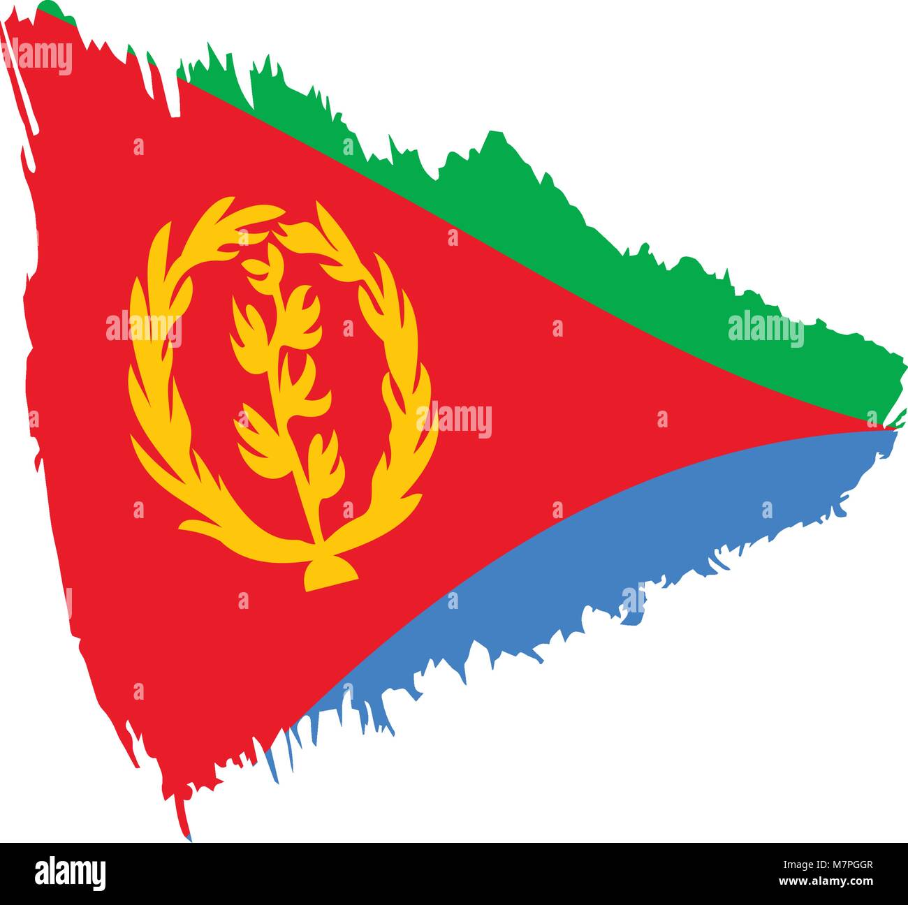 Eritrea flag, vector illustration Stock Vector Image & Art - Alamy