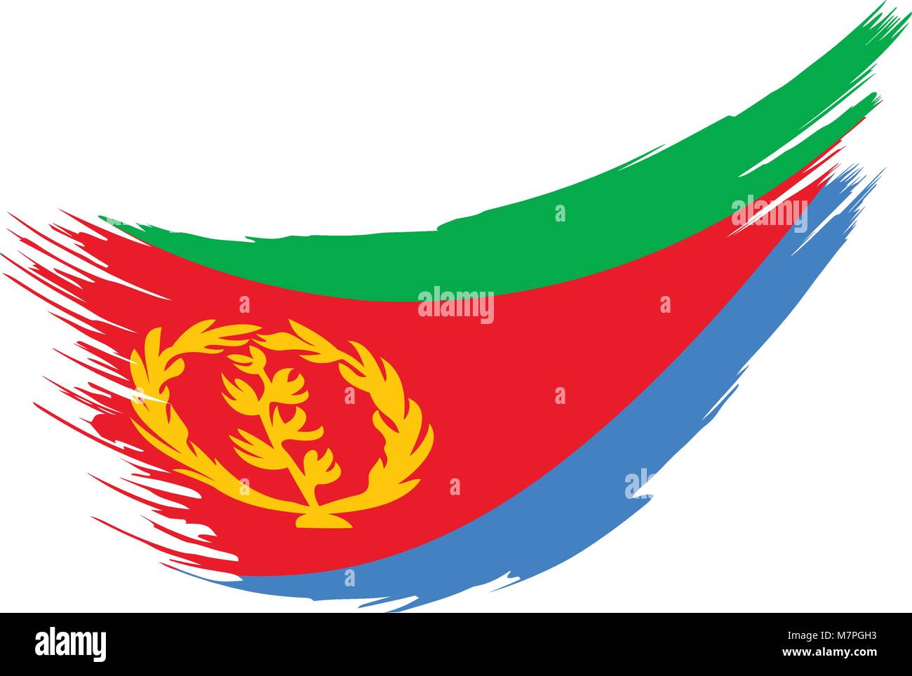 Eritrea flag, vector illustration Stock Vector Image & Art - Alamy