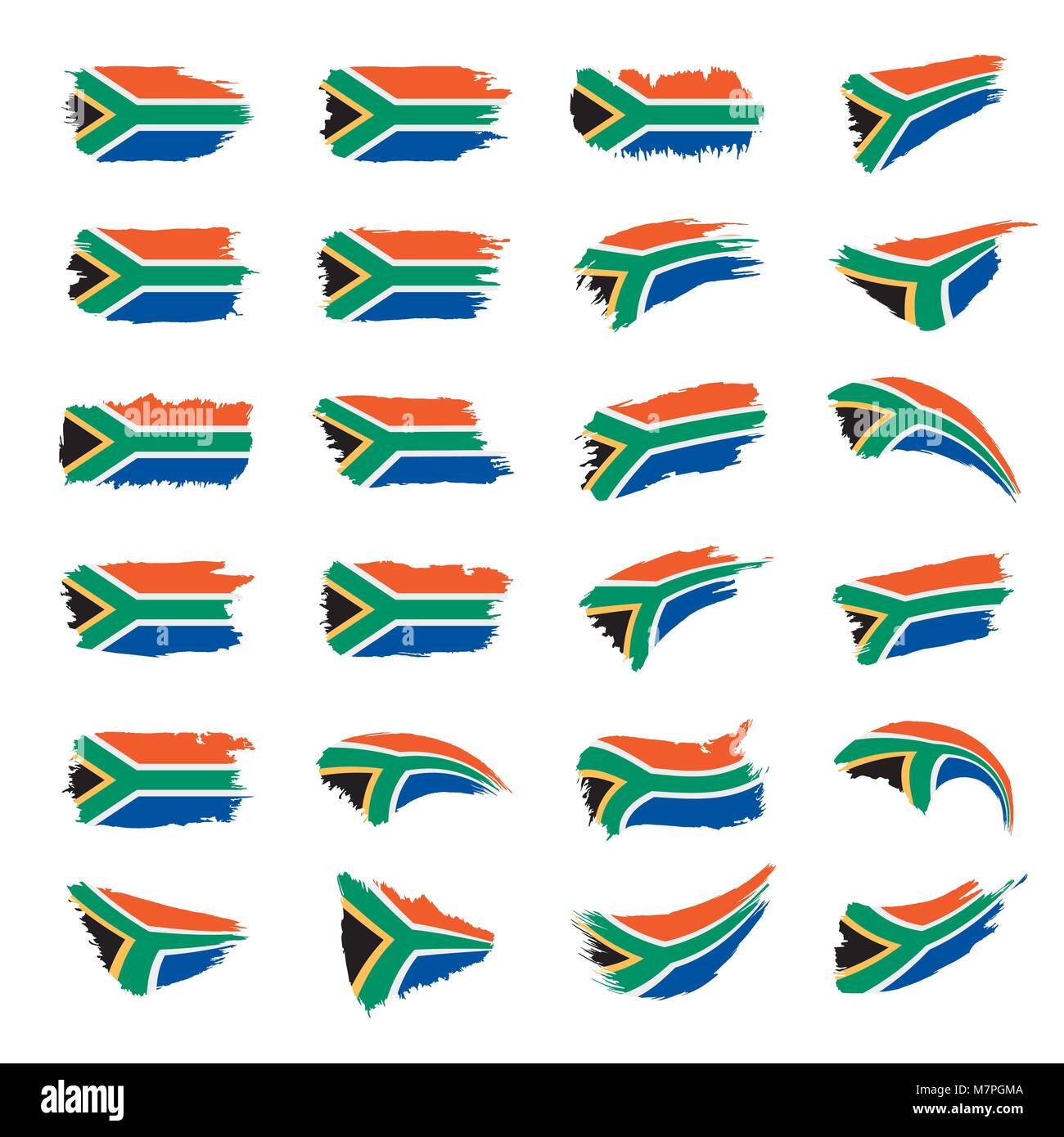 south africa flag, vector illustration Stock Vector Image & Art - Alamy