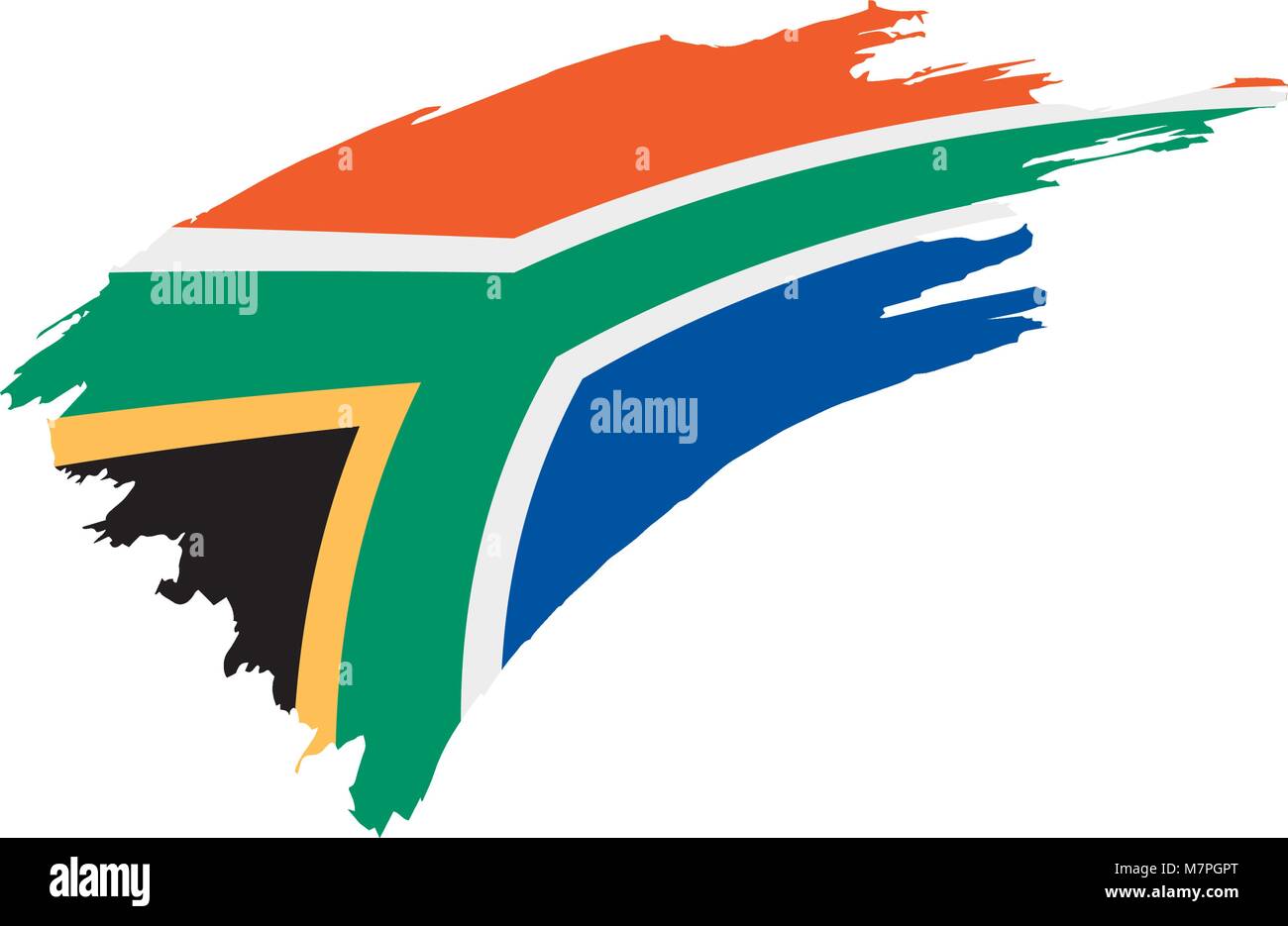 south africa flag, vector illustration Stock Vector Image & Art - Alamy