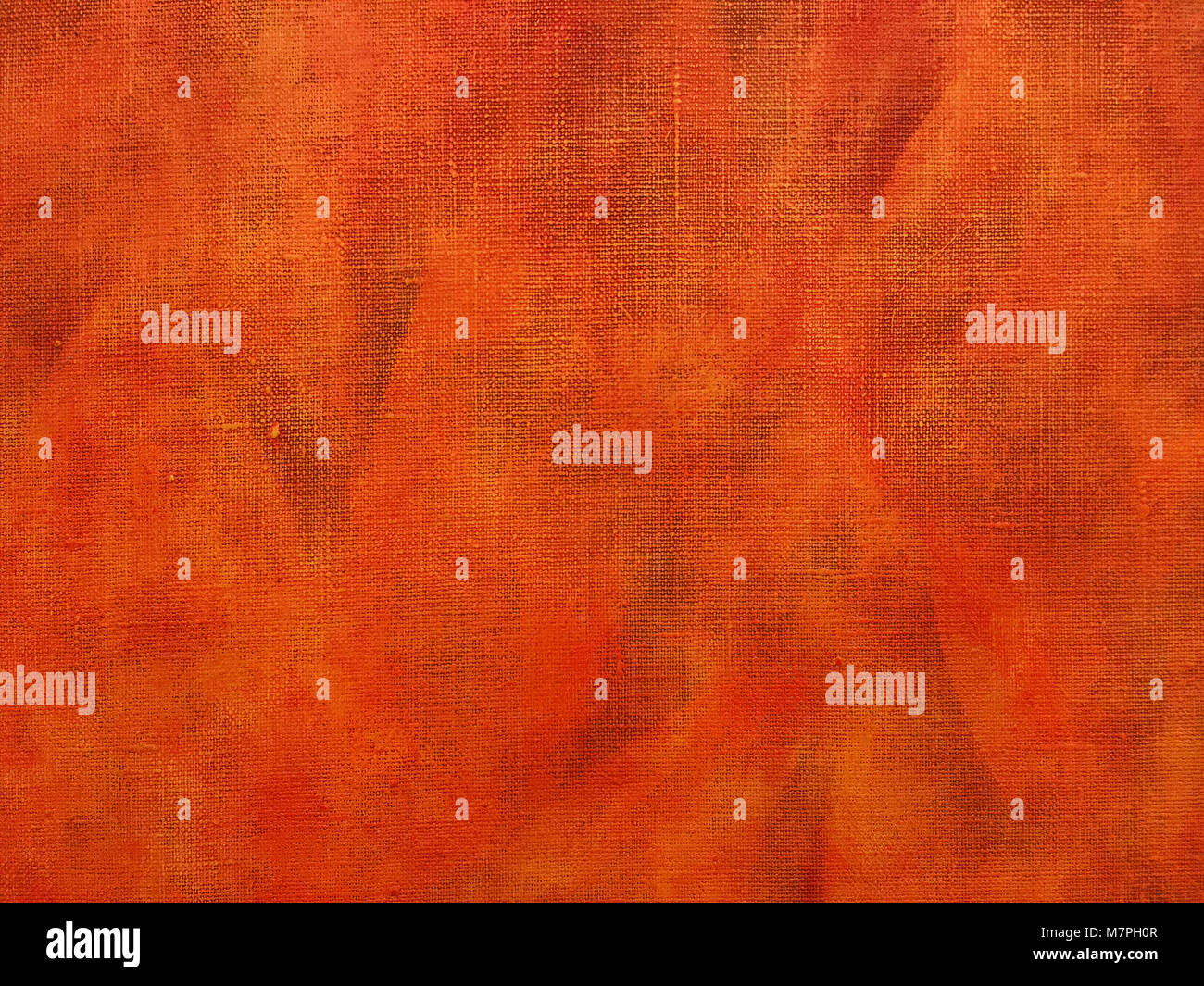 abstract hand painted fire red canvas texture background Stock Photo ...