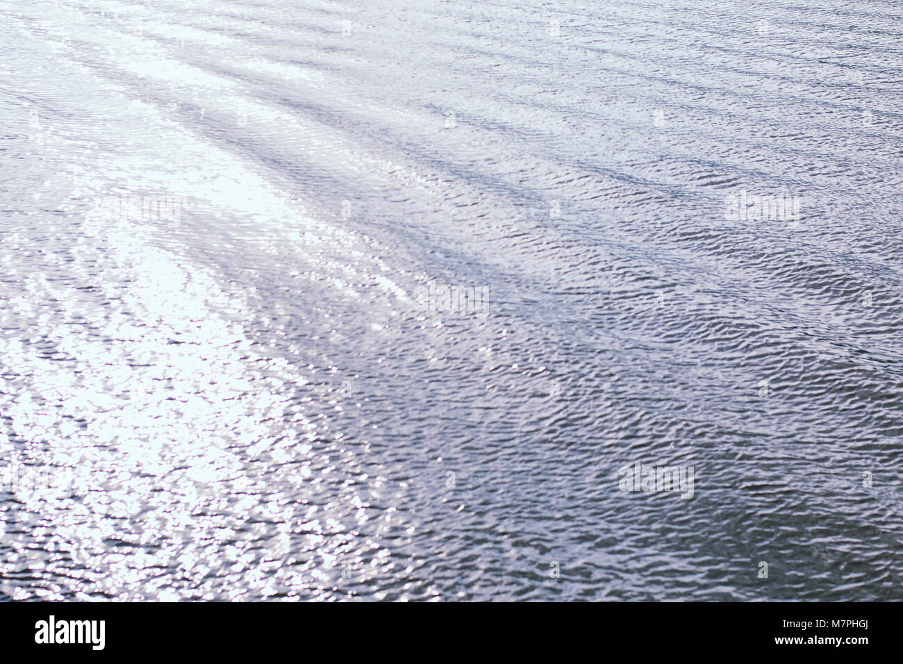 Landscape lake. Texture of water. The lake is at dawn. The mouth Stock ...