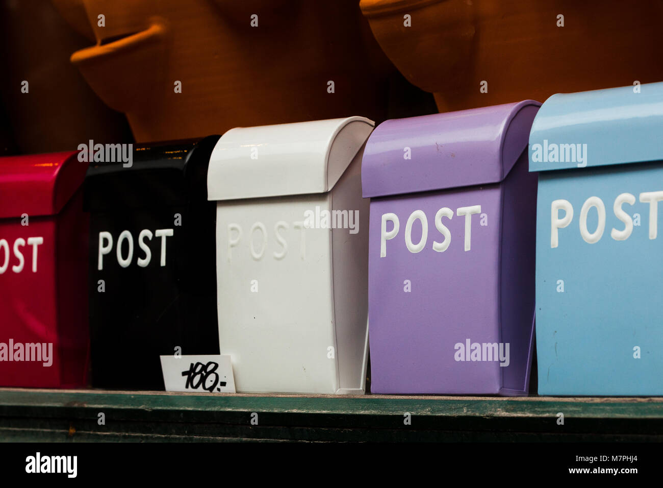 ^painted ^mailboxes hi-res stock photography and images - Alamy