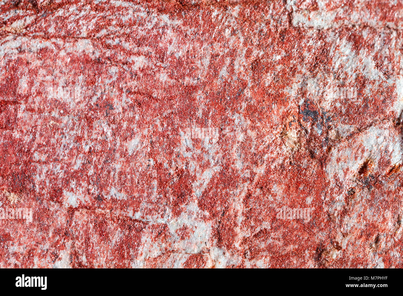 Macro shooting of natural gemstone. The raw mineral is magnetite ...