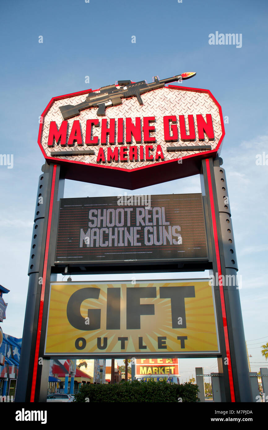 Neon machine gun hi-res stock photography and images - Alamy