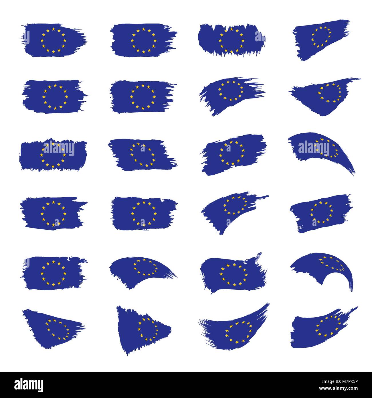 European union flag, vector illustration Stock Vector Image & Art - Alamy
