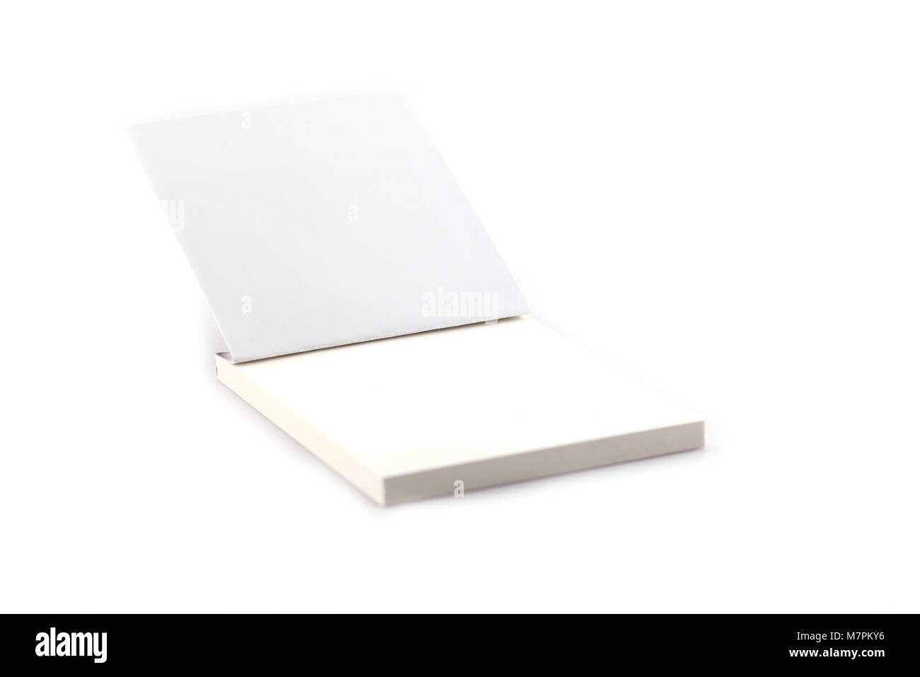 Notebook pamphlet isolate on white background Stock Photo - Alamy