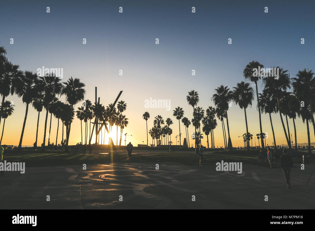 Palm Tree Silhouette Sunset Tumblr Picture Of Palm Trees Street Light