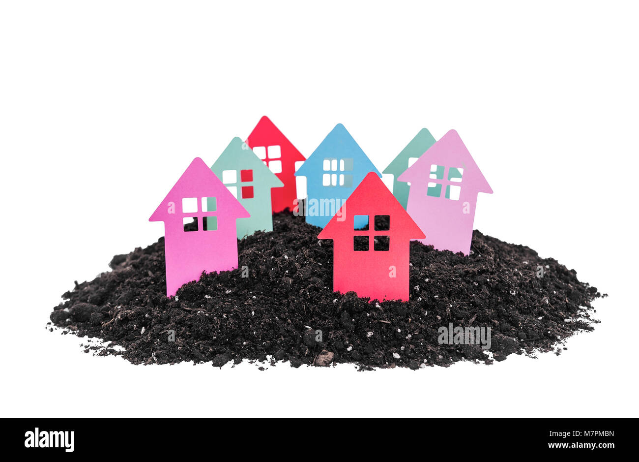 Cardboard houses hi-res stock photography and images - Alamy