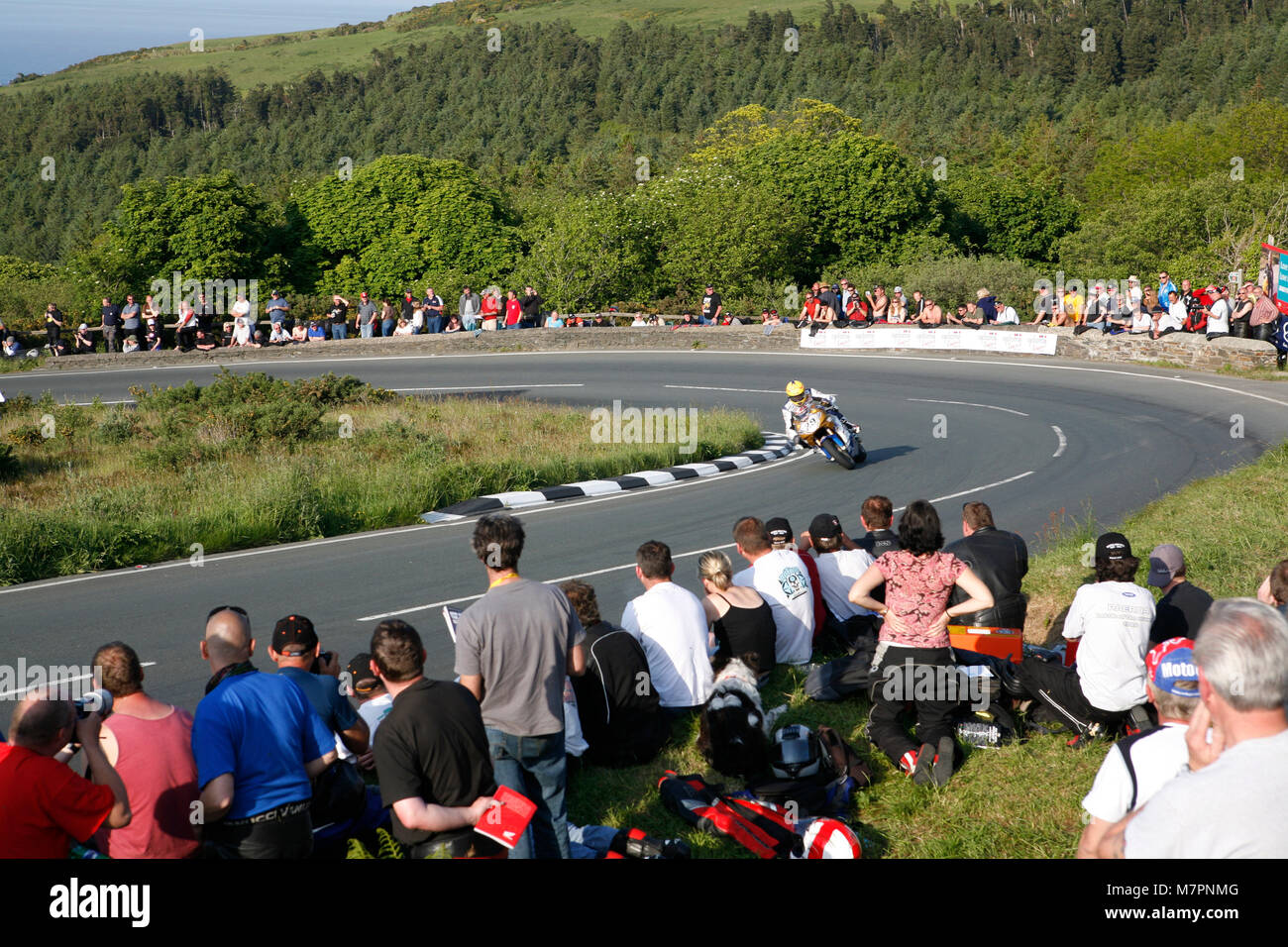 Isle of man tt fans hi-res stock photography and images - Alamy
