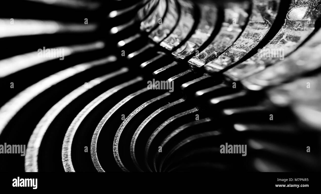 Abstract background with metal part and elements Stock Photo - Alamy