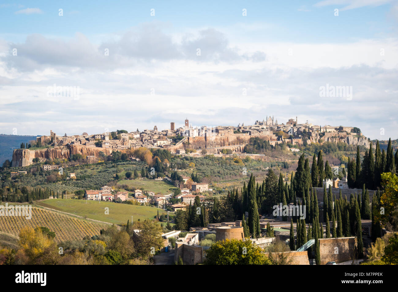 Orvieto aerial view hi-res stock photography and images - Alamy