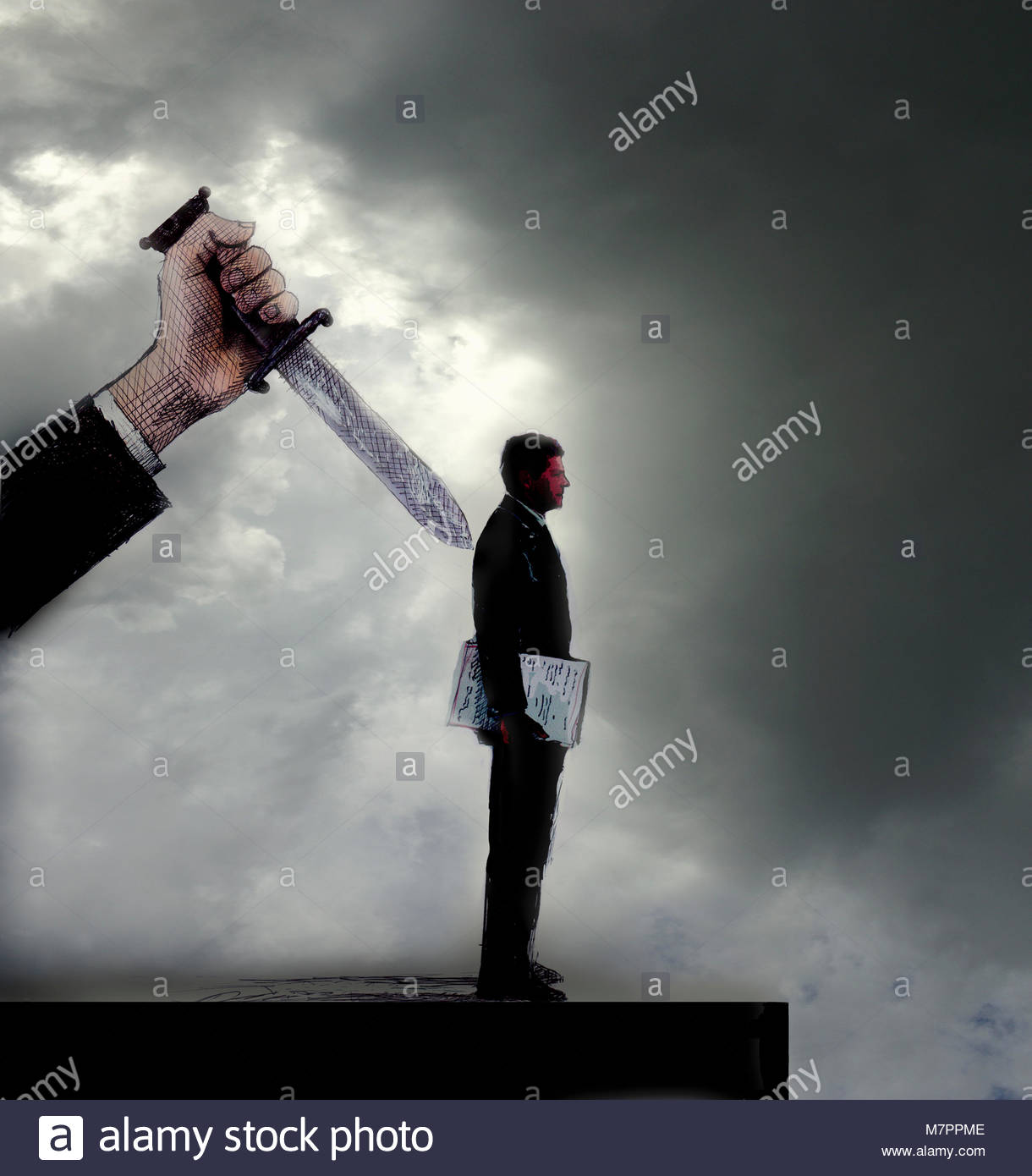 Stabbed In The Back Stock Photos & Stabbed In The Back Stock Images - Alamy