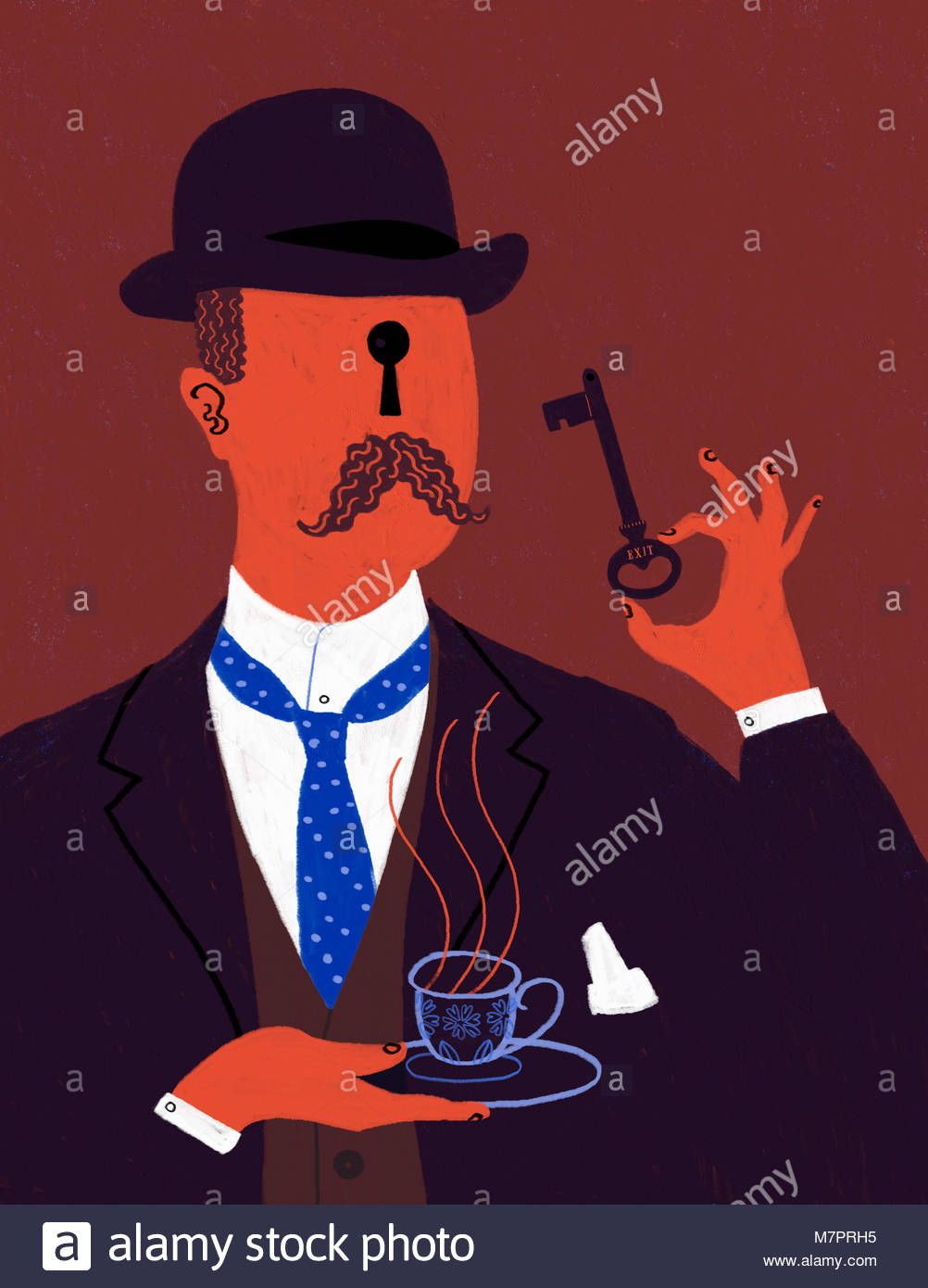 Old English Gentleman Bowler Hat Stock Photos & Old English Gentleman ...