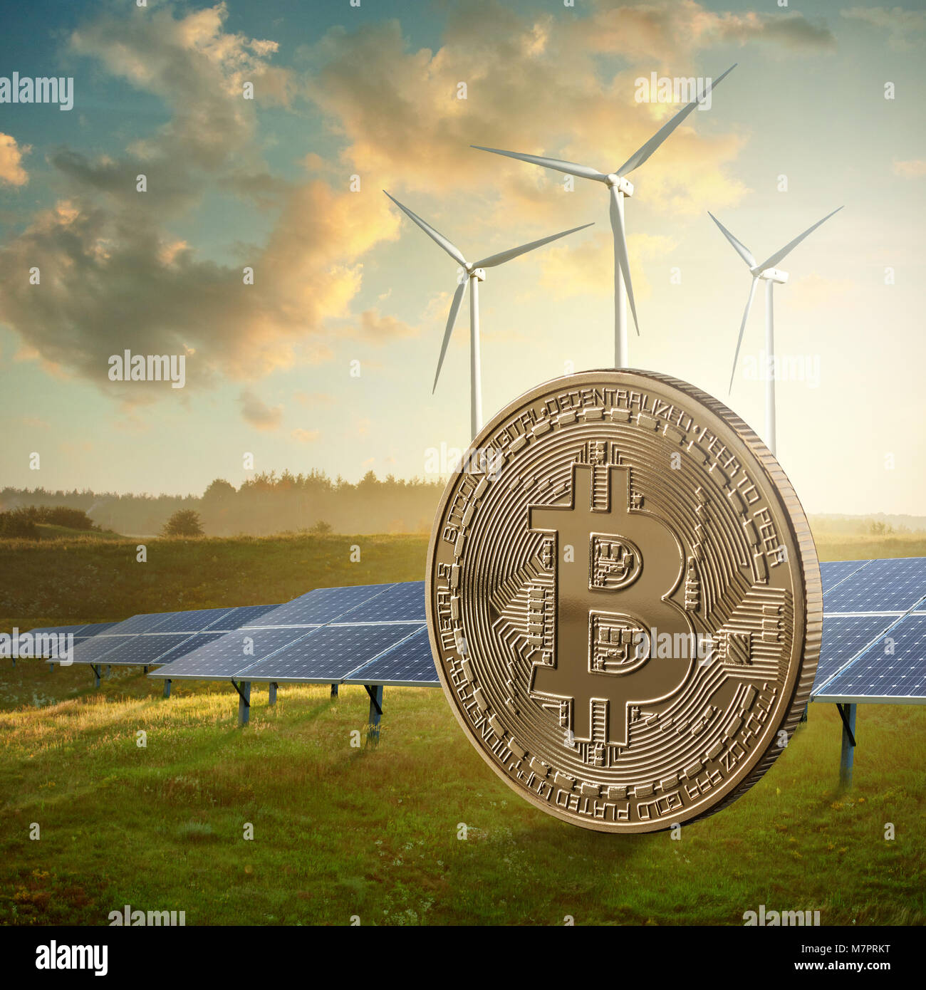 Solar coin hi-res stock photography and images - Alamy