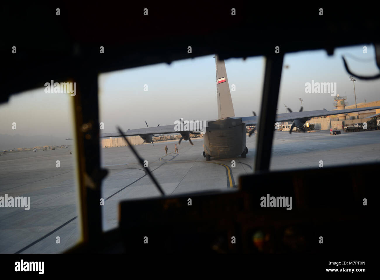 455th Air Expeditionary Wing Bagram Airfield, Afghanistan Stock Photo ...