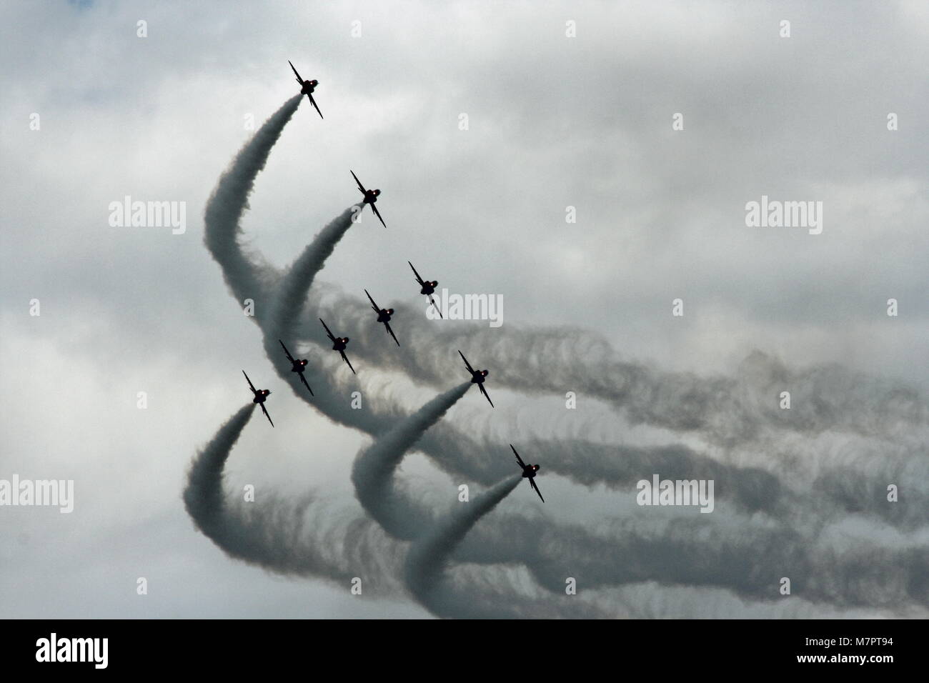 Raf formation display airshow hi-res stock photography and images - Alamy
