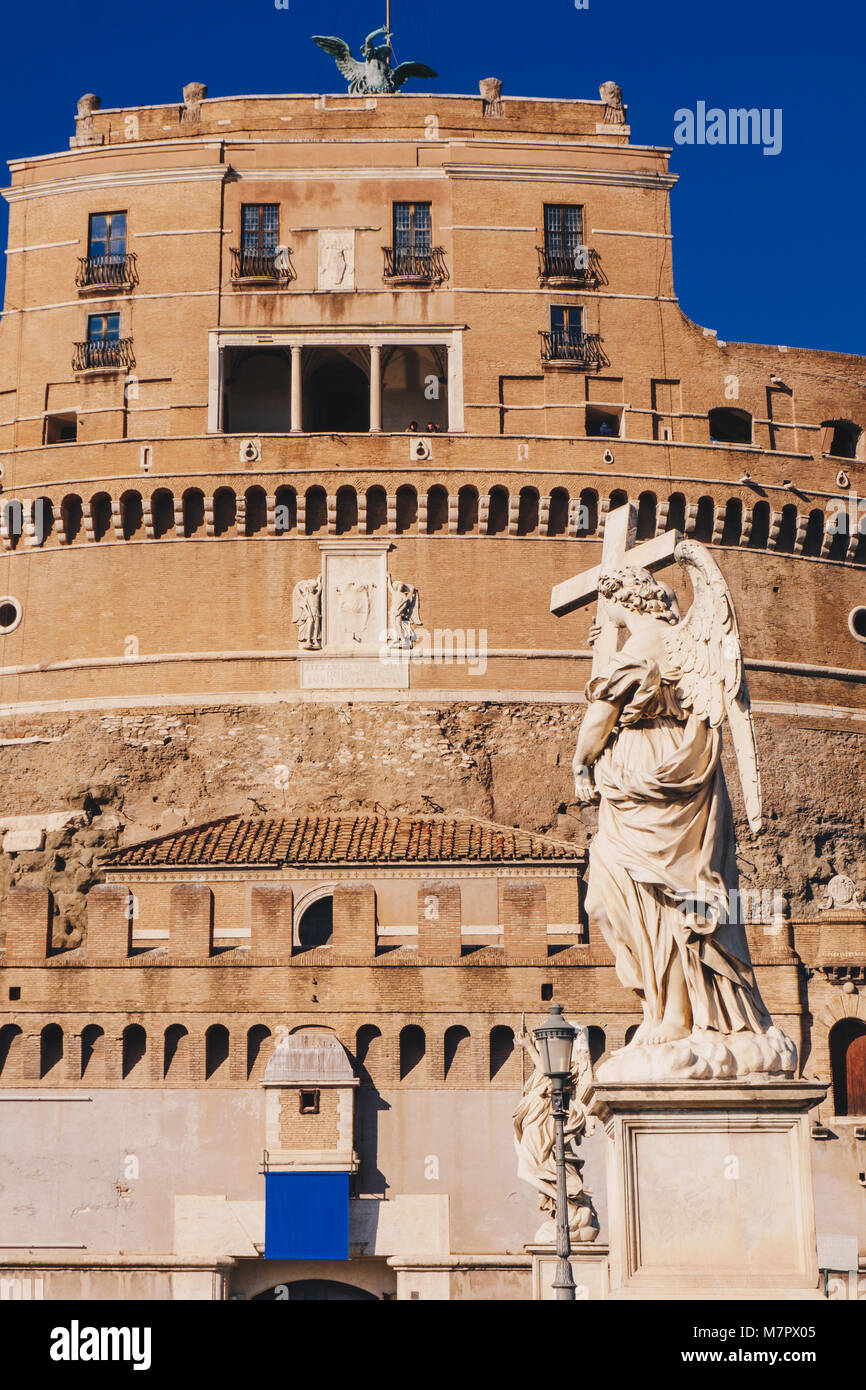 Saint Angelo Castle, Rome, Italy Stock Photo - Alamy