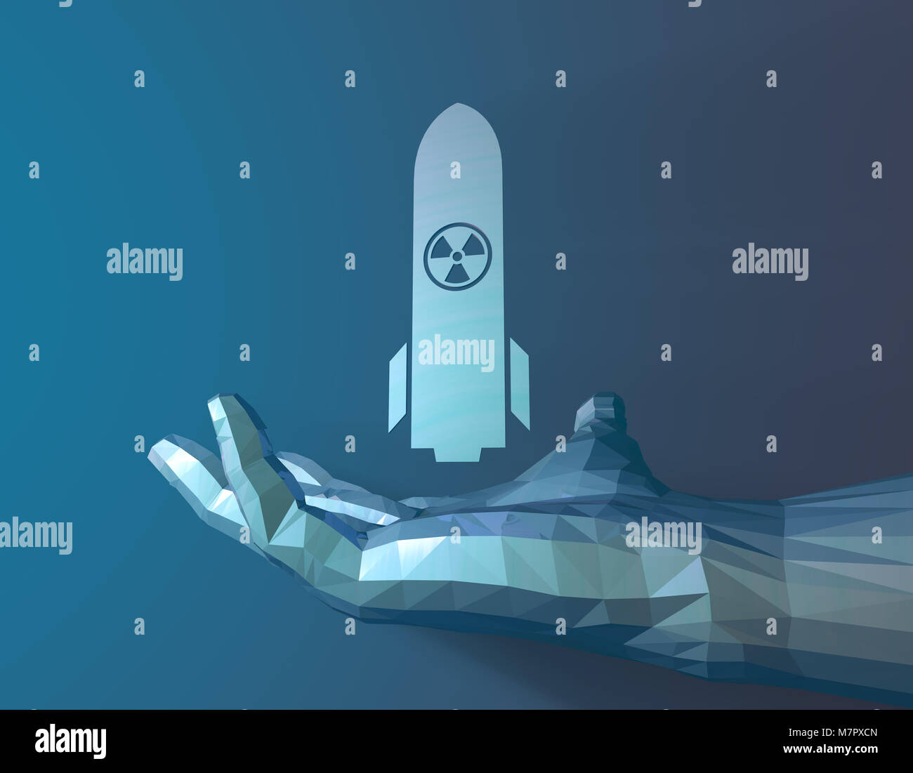 Nuclear weapons in human hands, human technology, control the future ...