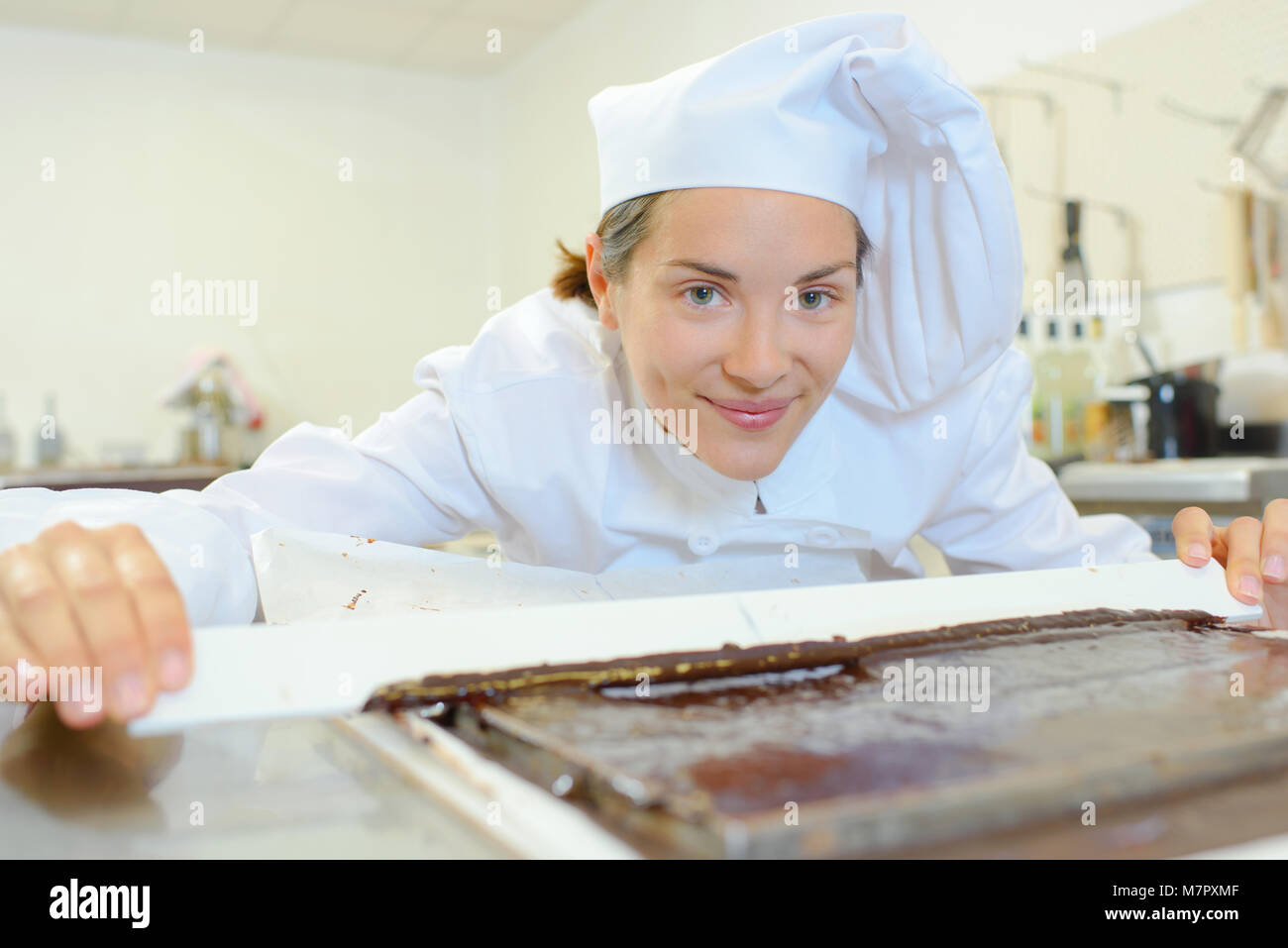 Cool female chef hi-res stock photography and images - Alamy