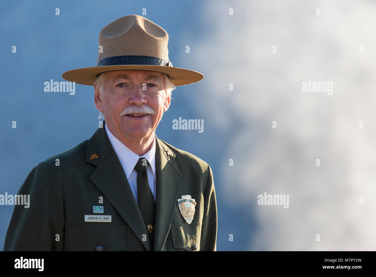 NPS Director Jonathan B Jarvis at Mammoth Hot Springs NPS Director ...