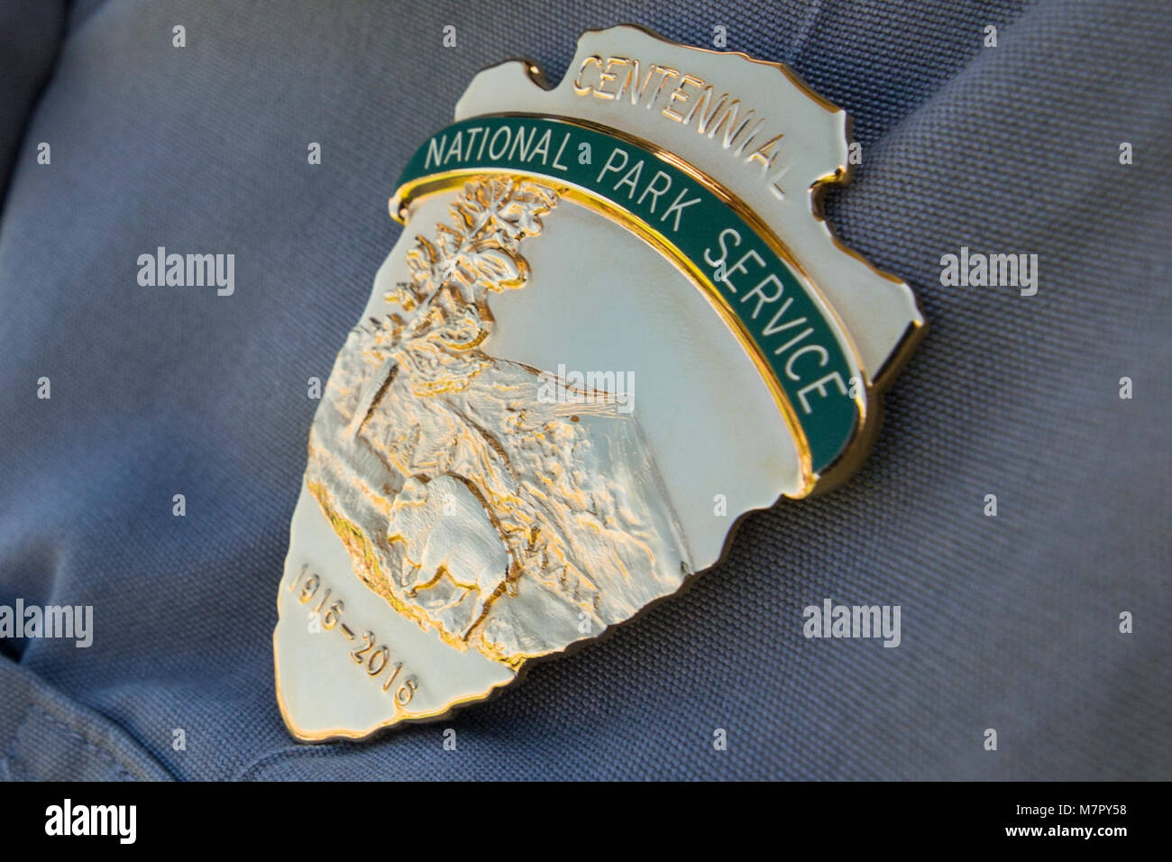 Nps centennial badge hi-res stock photography and images - Alamy
