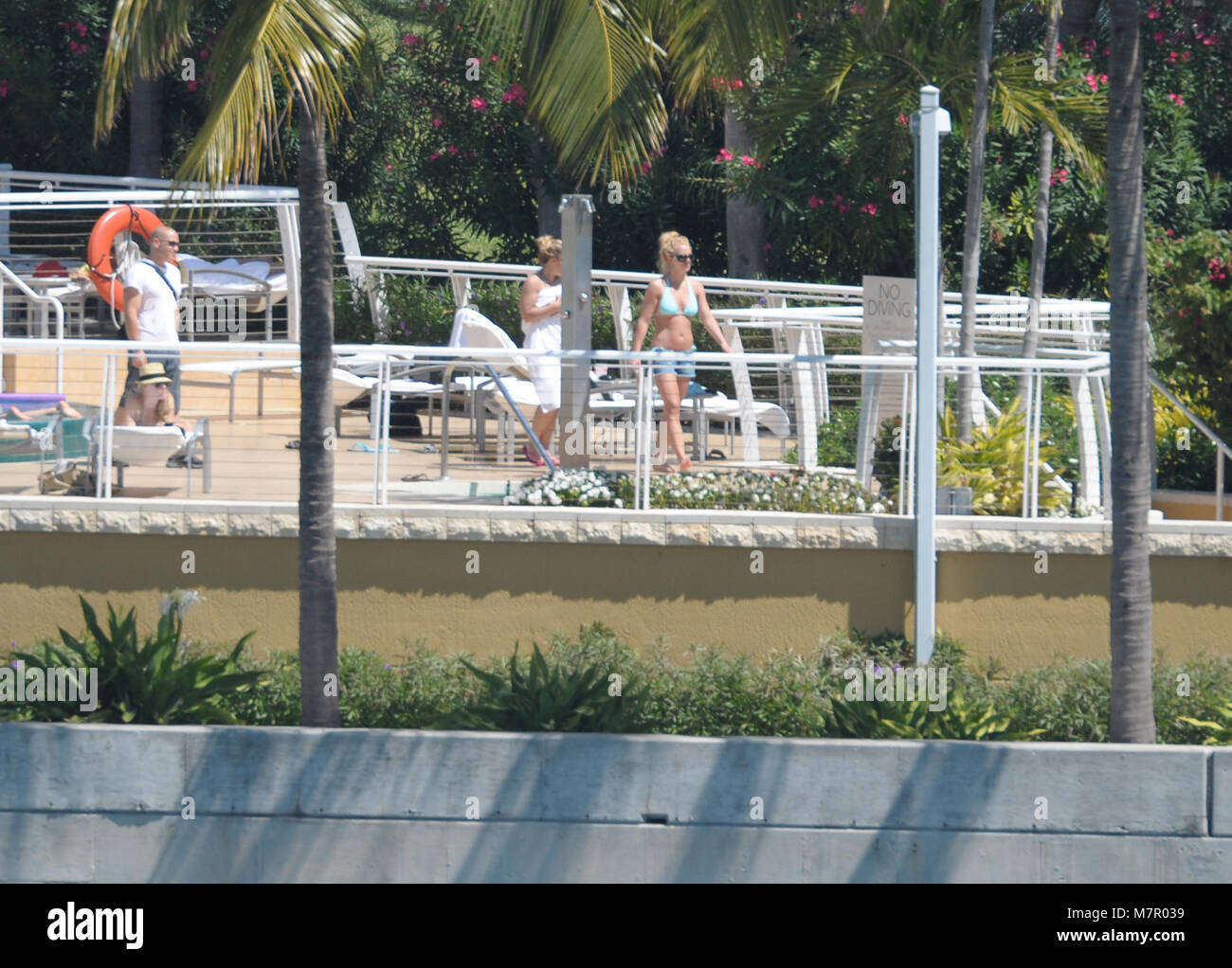 MIAMI BEACH, FL - MARCH 10: Enjoying the second day of her mini Miami ...