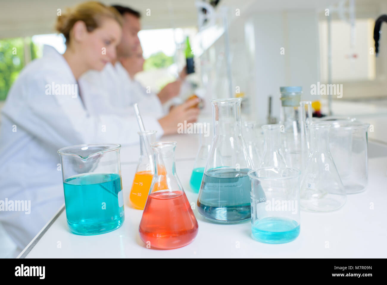 chemical samples in the laboratory Stock Photo - Alamy