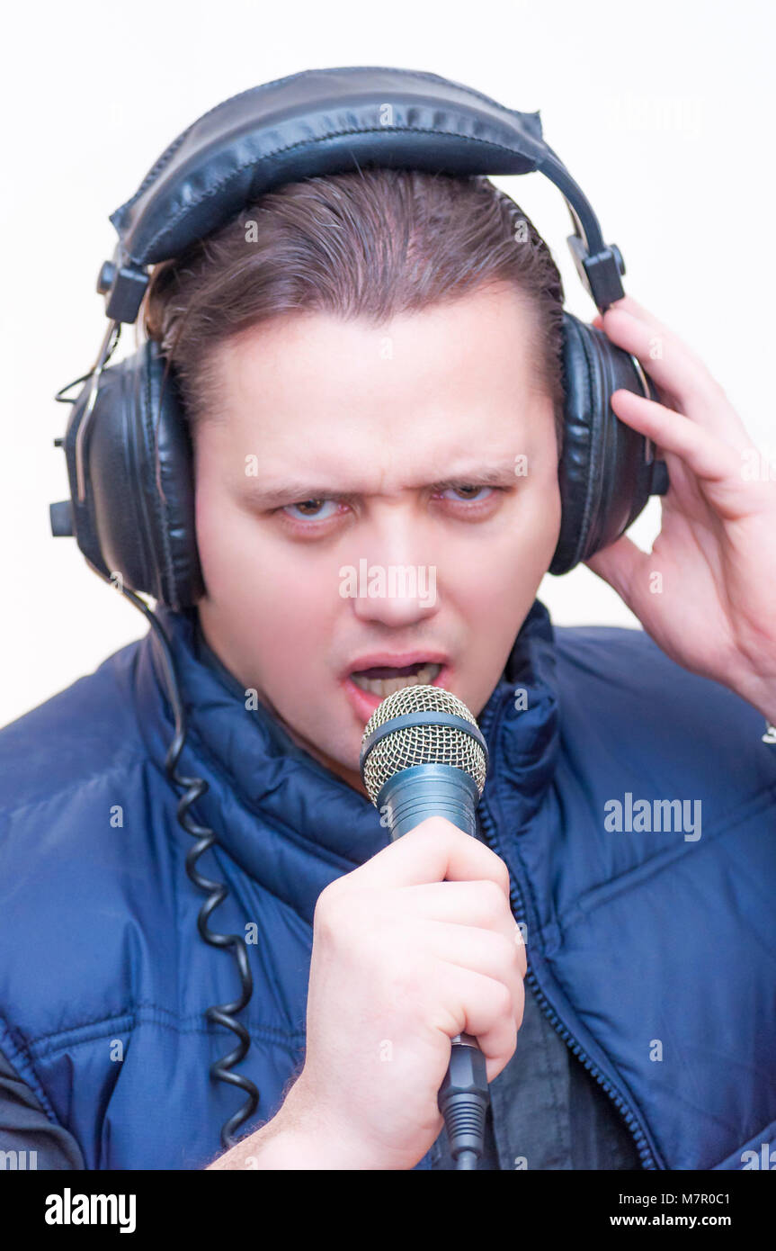 Commentator, emotional hi-res stock photography and images - Alamy