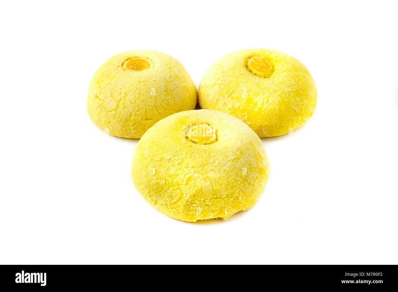 Sheker chorek (sugar bread), an azeri traditional pastry on a white ...