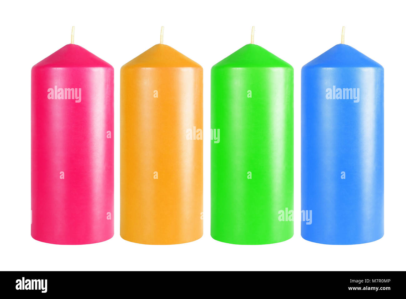 Colourful candles hi-res stock photography and images - Alamy